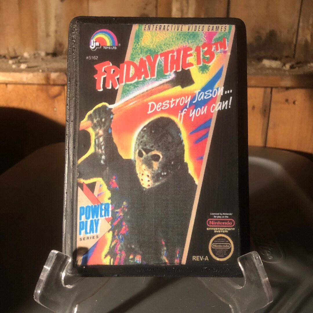 Friday the 13th 1989 LJN Nintendo Jason Voorhees Game Mini-plaque - Etsy