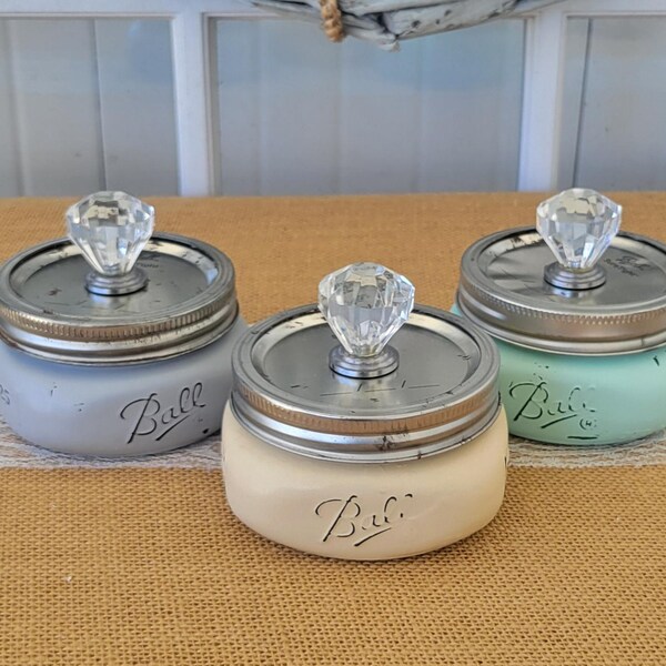 Mason Jar Knobs - Etsy