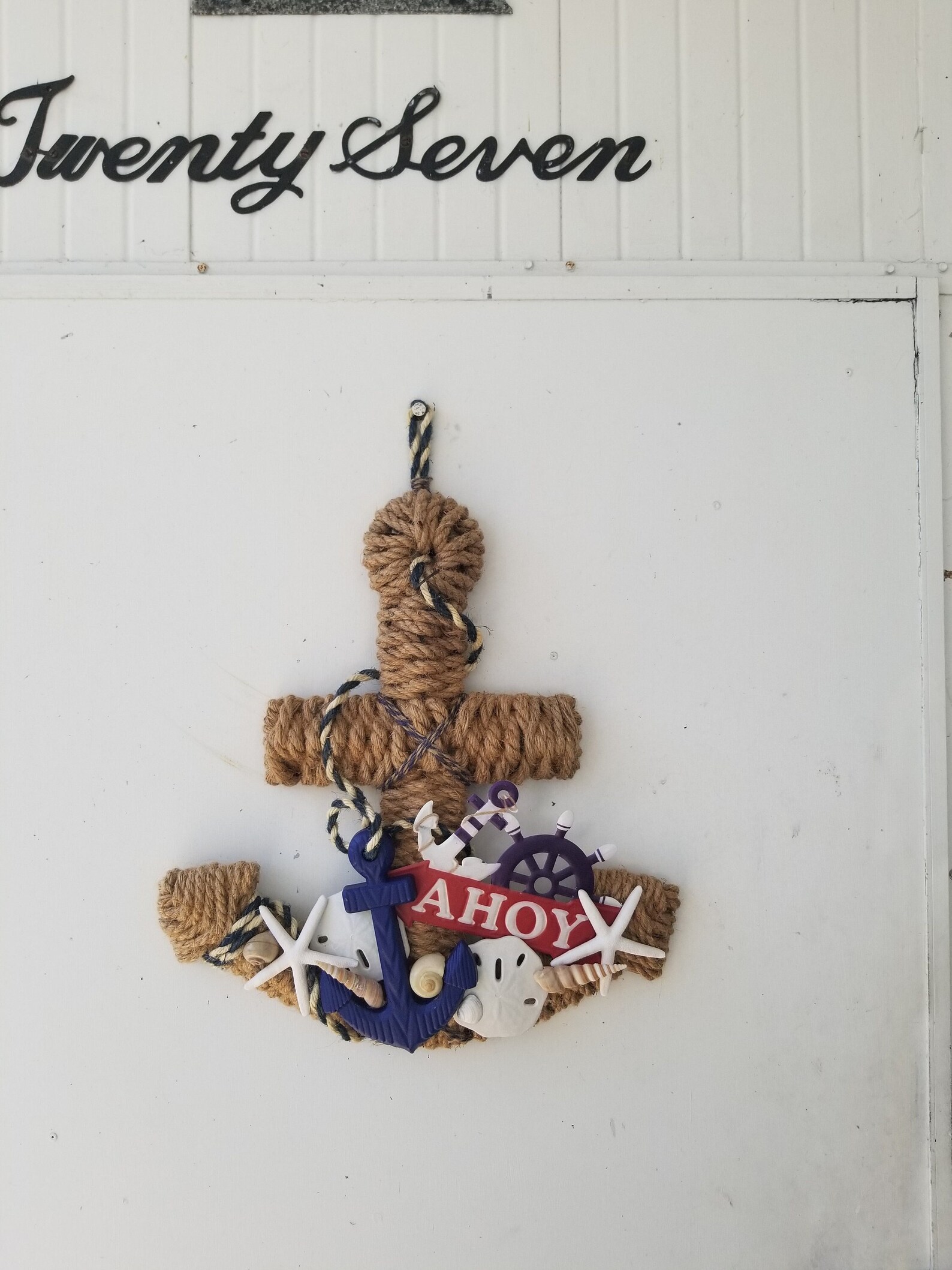 Nautical Wall Decor Anchor Door Decor Coastal Beach Nautical - Etsy