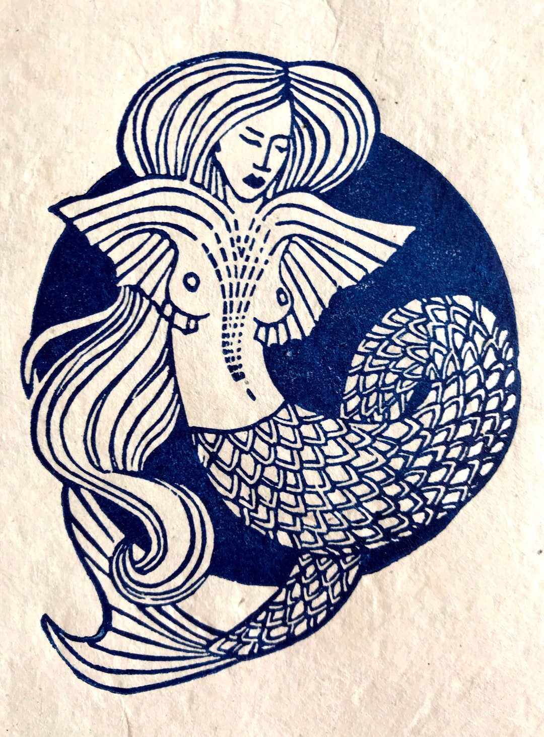 Mermaid (la Guerrière) - Etsy
