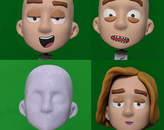 PRE-CUT Stop Motion Sticker Mouths (3 Variants in One Package) - Etsy