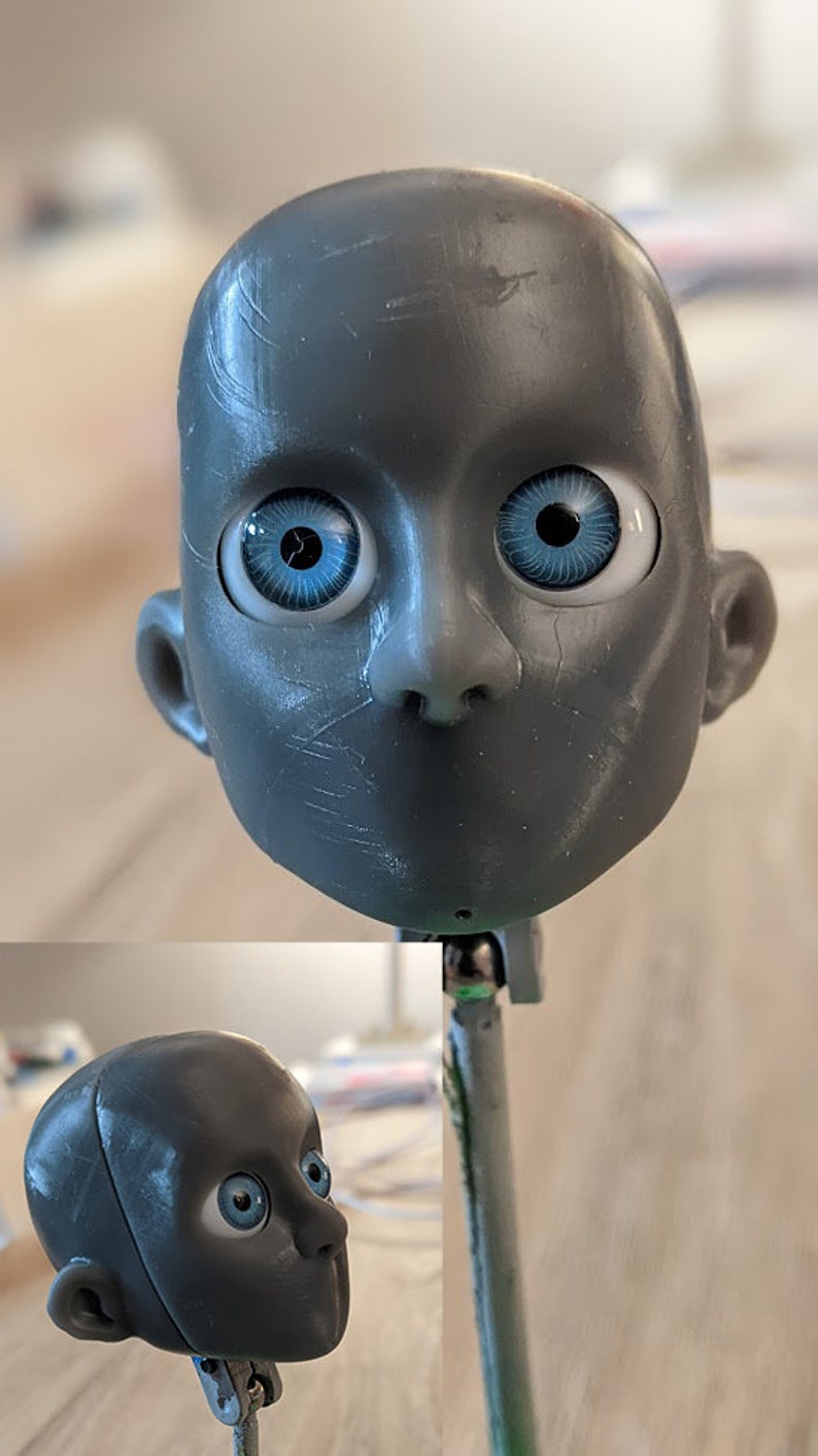 Stop Motion Head Kit W/ Multiple Faces, Eyes, and Sticker Mouths - Etsy
