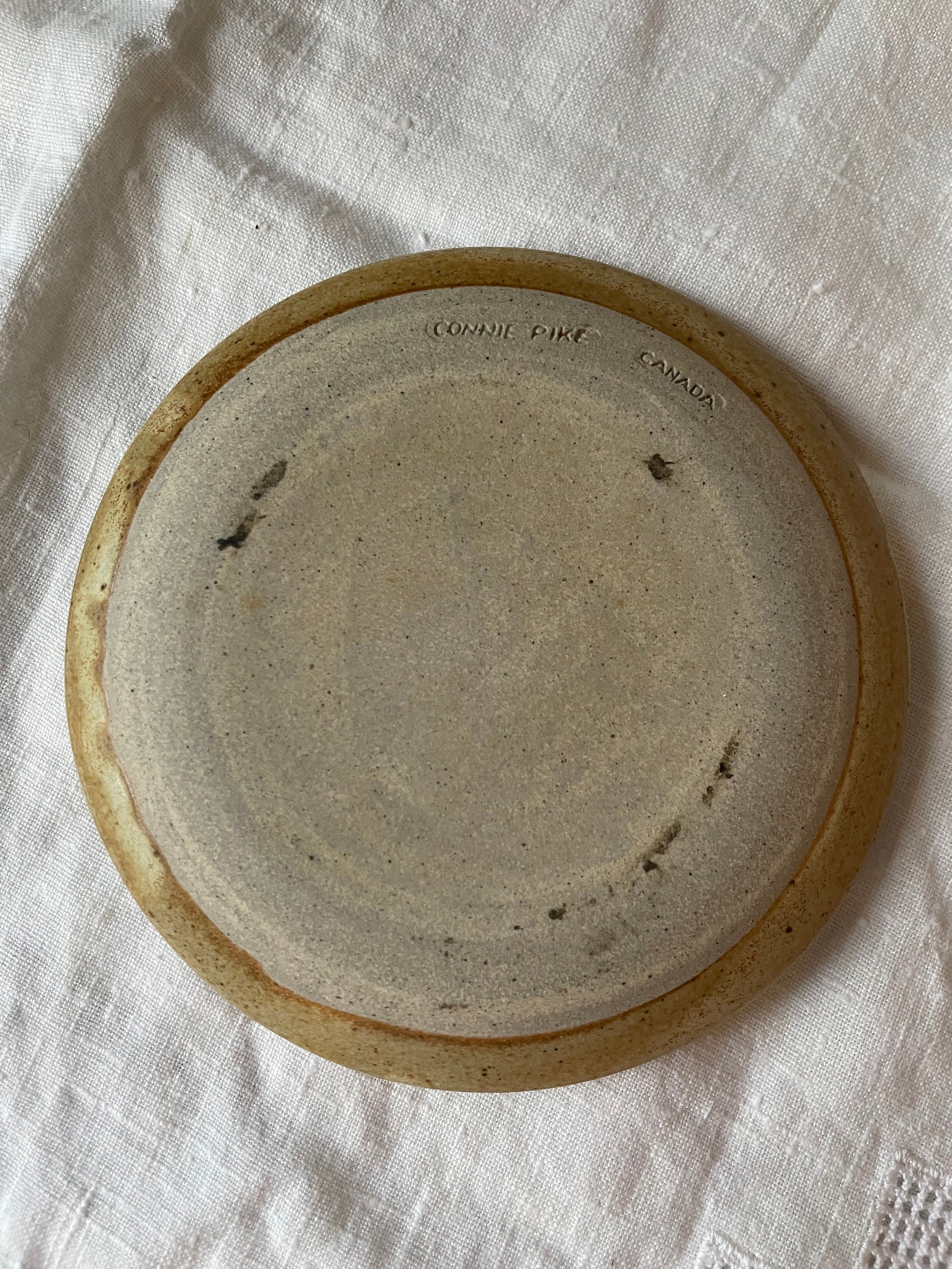 Connie Pike Canada Vintage Pottery Butter Dish - Etsy