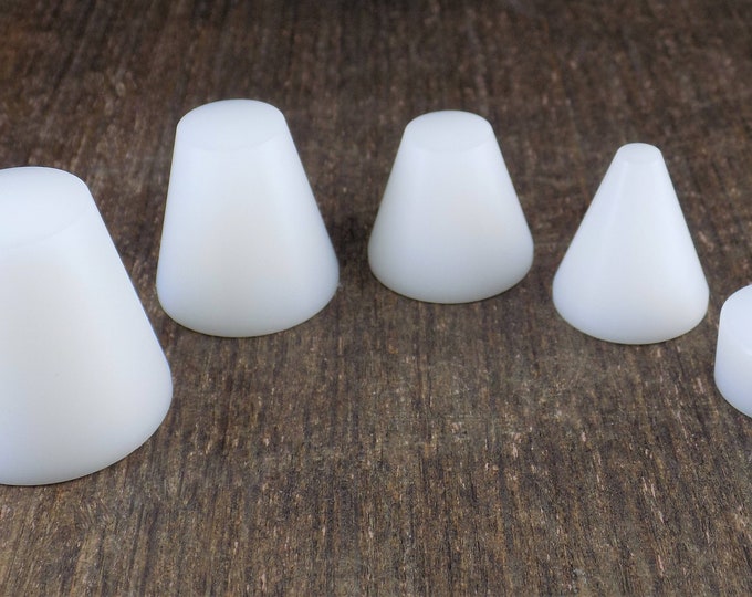 Delrin Folding Cone Set (1/4", 1/2", 5/8", 3/4" and Spacer) Use With 17 ...