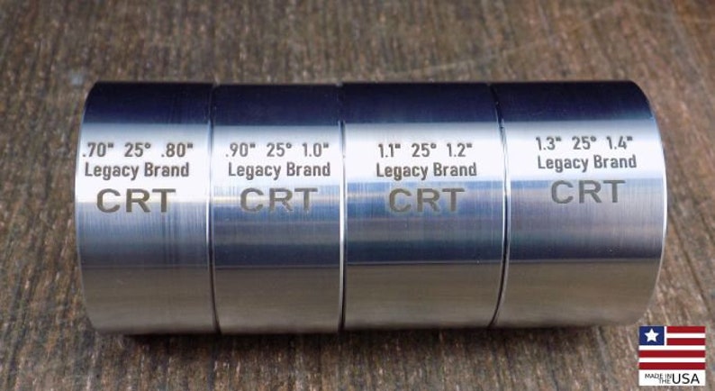 25 Degree Reduction Die Set Give Your Coin Rings a fat - Etsy