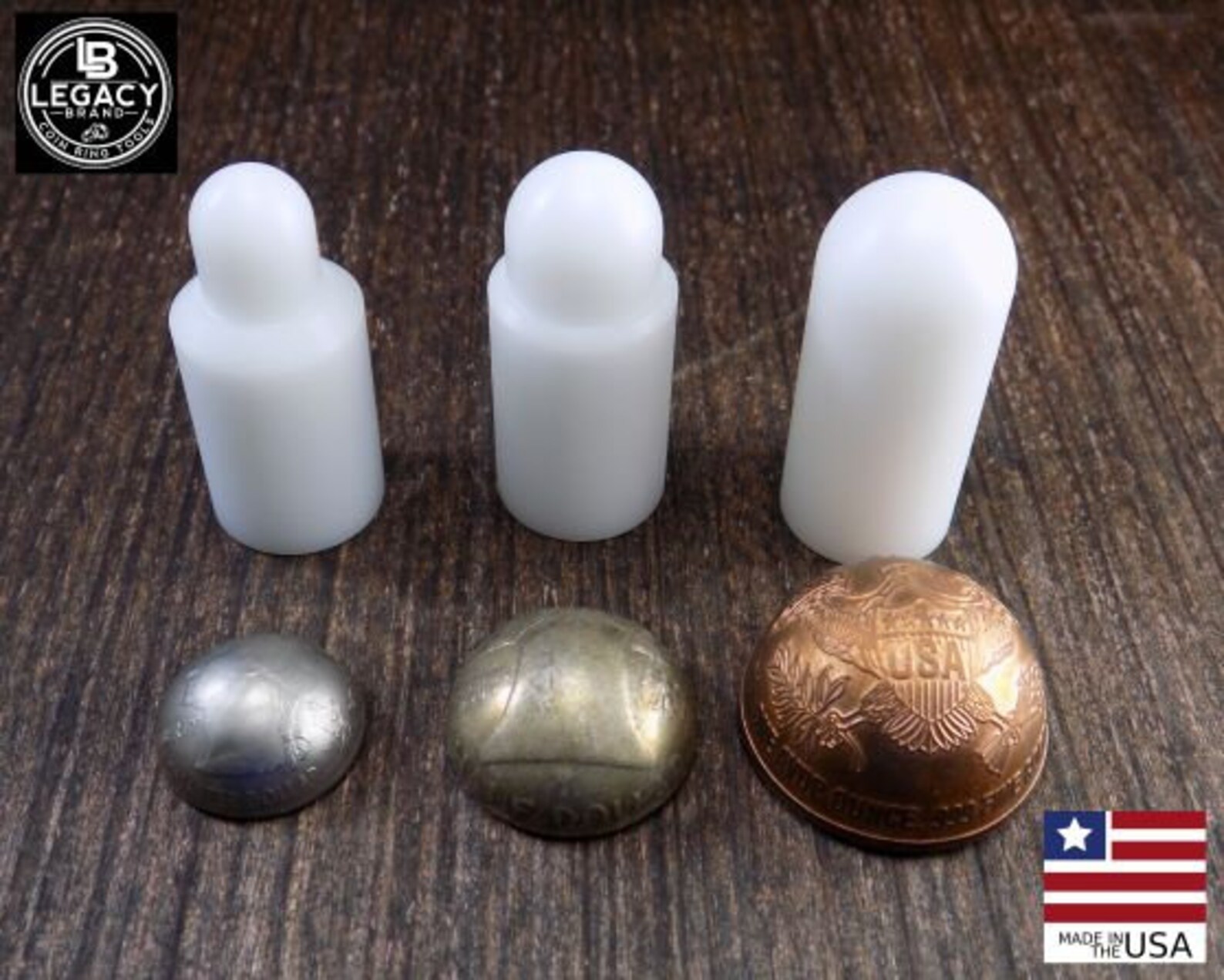 Replacement Doming Pins 3 Piece Set Choose DELRIN or Steel | Etsy