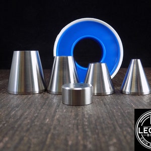 Steel Folding Cone Set (1/4", 1/2" 5/8", 3/4" and Spacer) Use With 17 ...