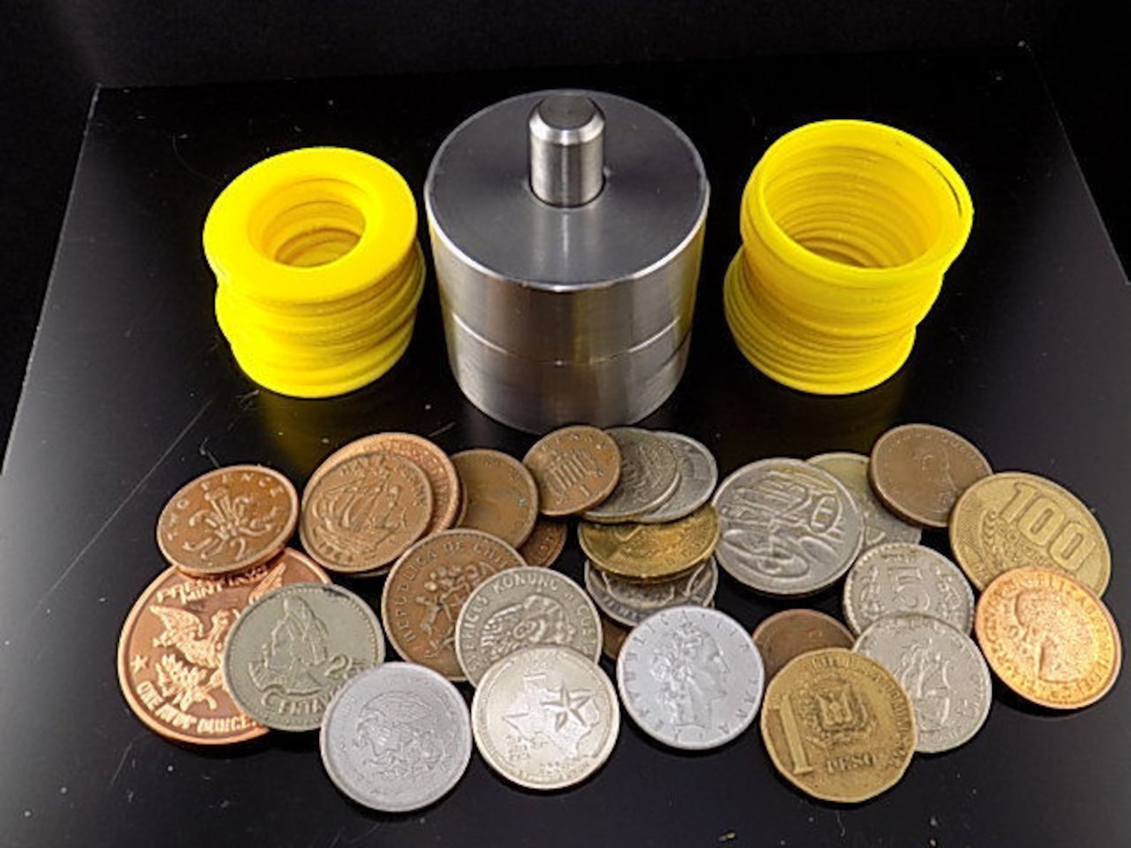 Coin Ring Punch and Spacer Set Center Punch 1/2 Holes in - Etsy