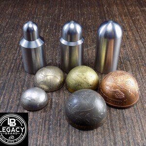 Replacement Doming Pins (3 Piece Set) Choose DELRIN or Steel - Etsy