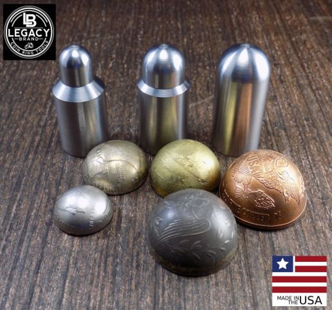 Replacement Doming Pins 3 Piece Set Choose DELRIN or Steel | Etsy