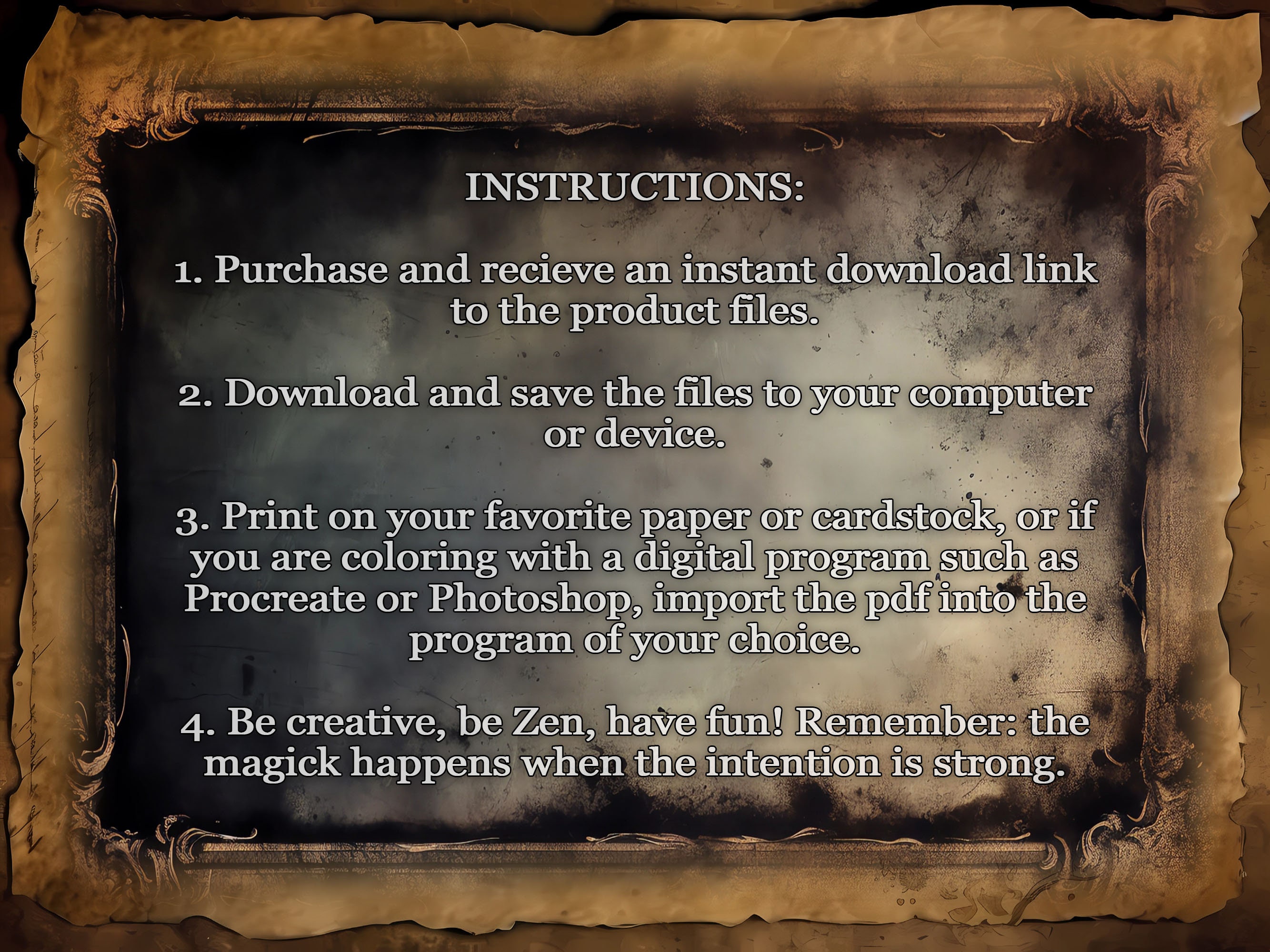 10 Sigil Coloring Pages for Mindful Meditation and Self-love - Etsy