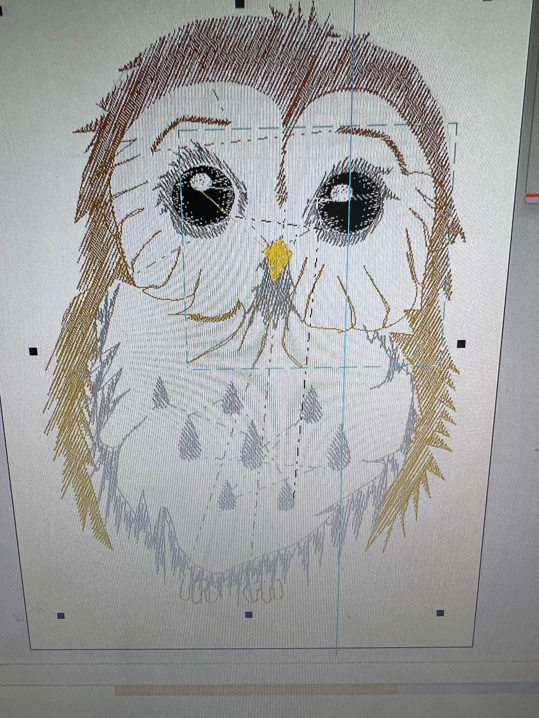 Cute Baby Owl Machine Embroidery Digital Download, Sketch, Painting for ...