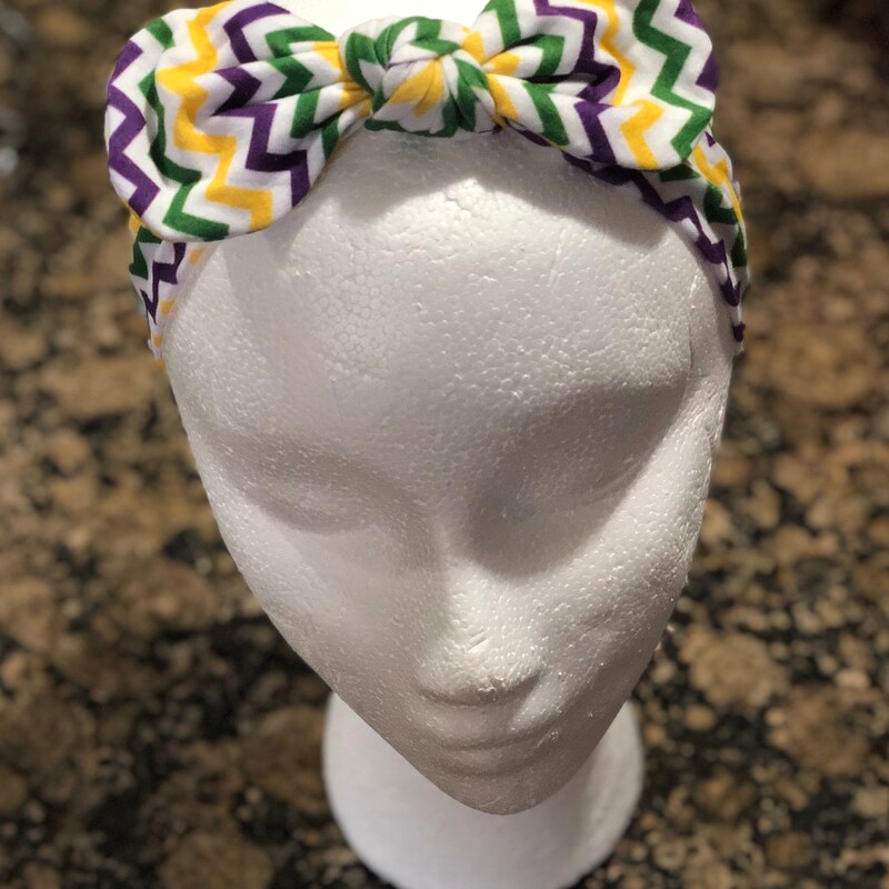 Mardi Gras Headband - Etsy