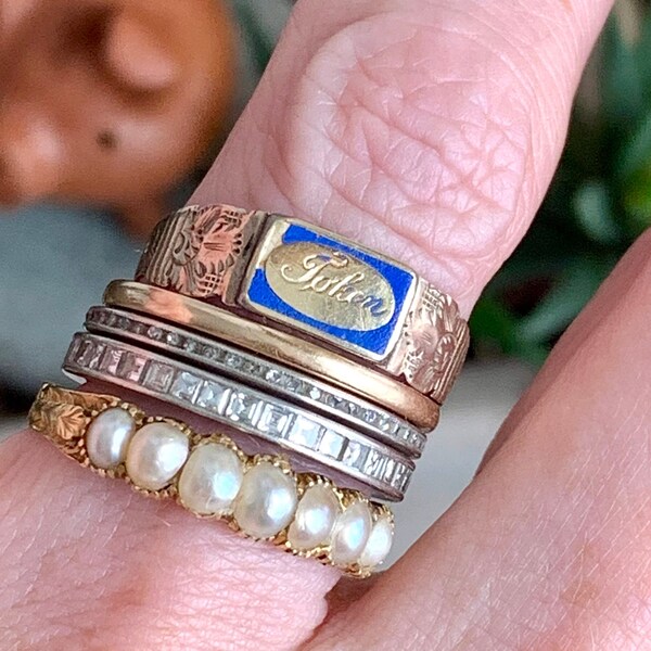 Love Token Ring - Etsy