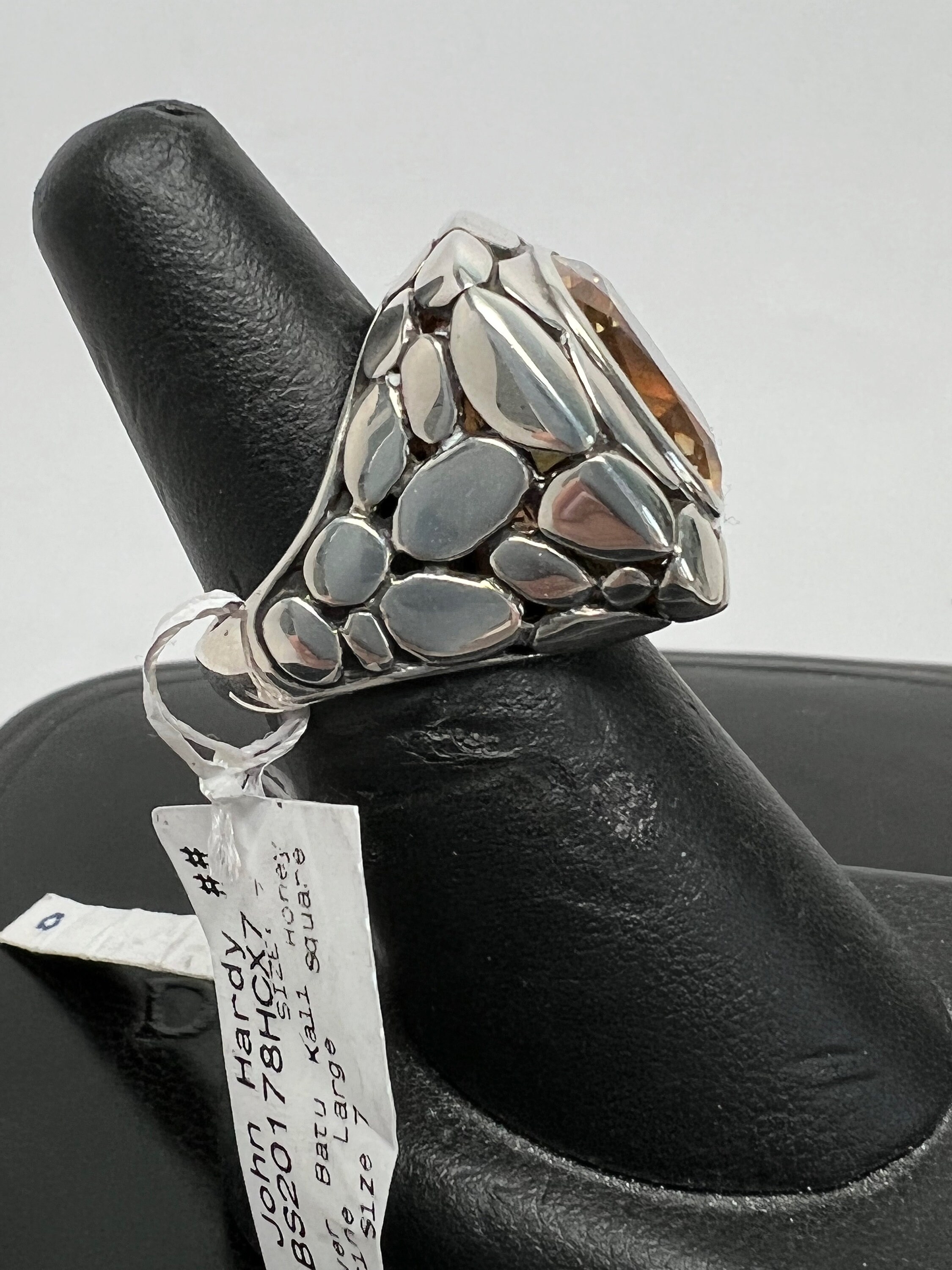 John Hardy Large Batu Kali Honey Citrine Ring Sz 7 - Etsy