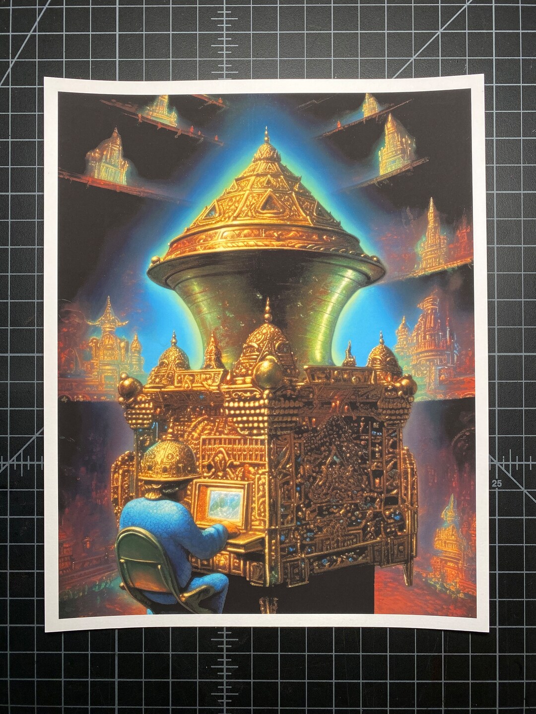 The Simulation Giclee Print on Fine Art Paper Surreal, Trippy ...