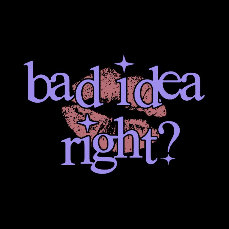 Bad Idea Right Tour 2024 PNG Digital - Etsy