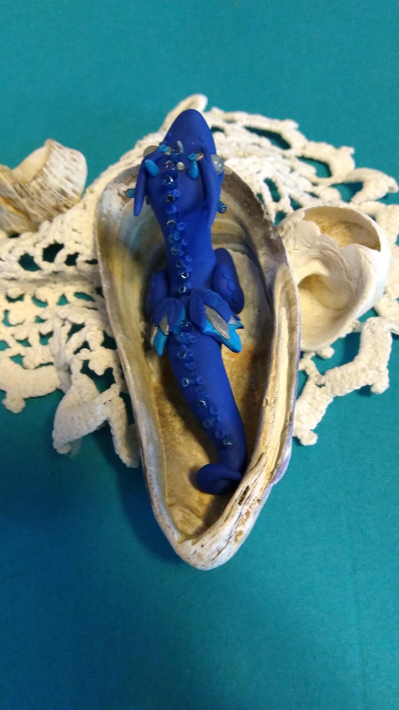 Polymer Clay Sea Dragon - Etsy