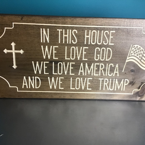 No Trump Sign - Etsy