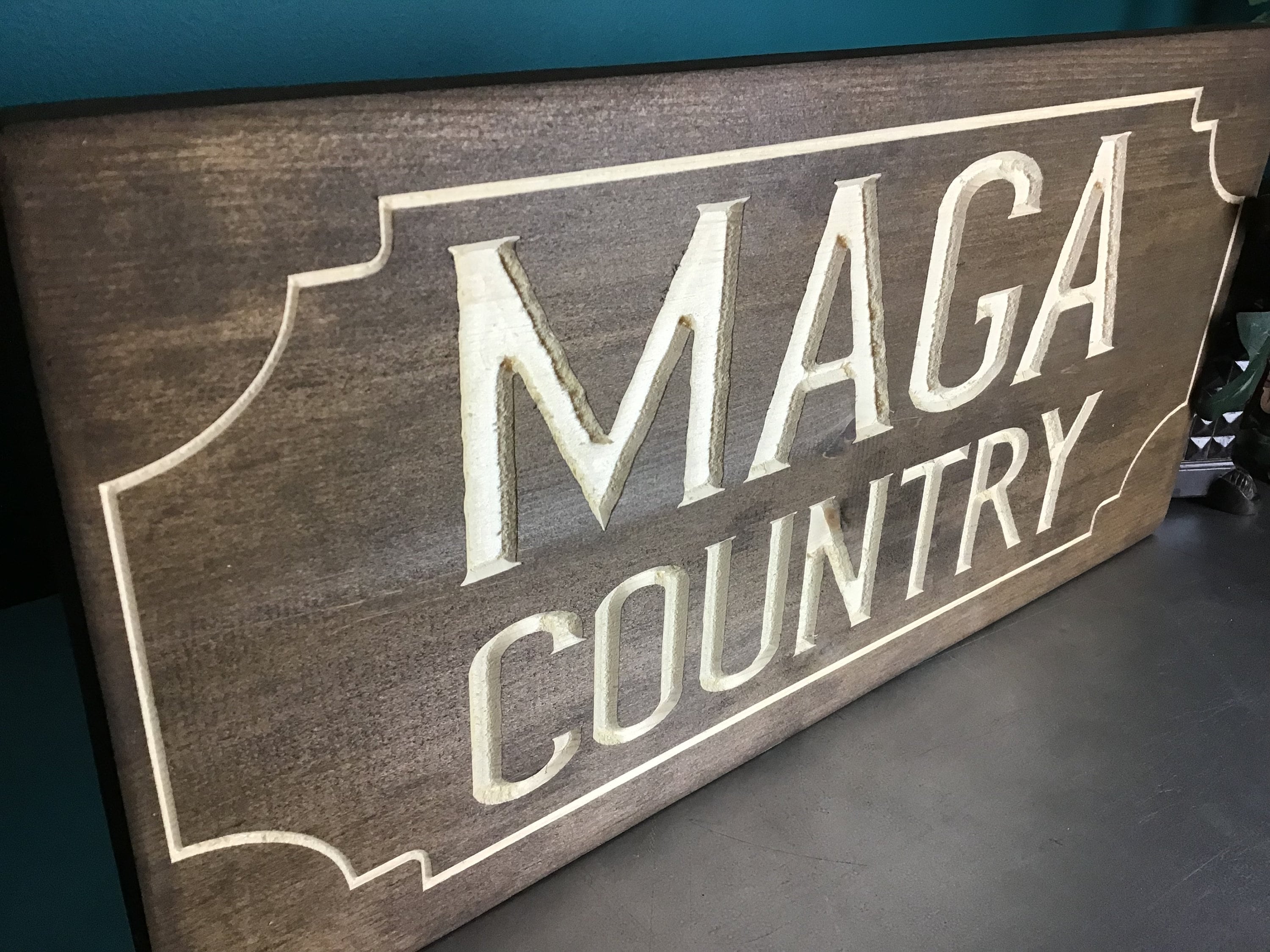 MAGA Country Sign Make America Great Again Trump 2020 Wooden Sign, MAGA ...