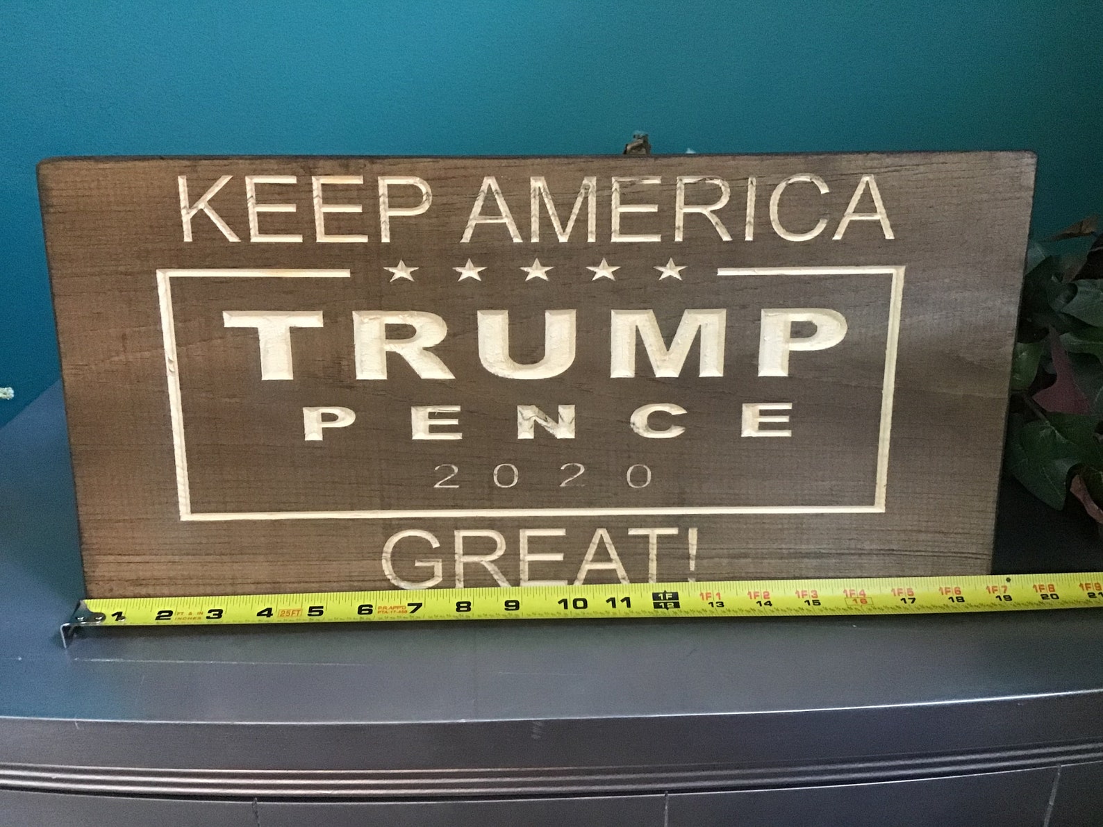 Keep America Great Trump 2020 Wooden Sign, MAGA Sign Trump Gifts for ...