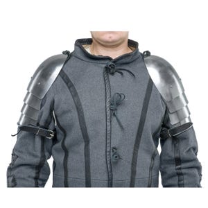 Simple Pauldrons SCA LARP sca pauldrons larp pauldrons steel | Etsy