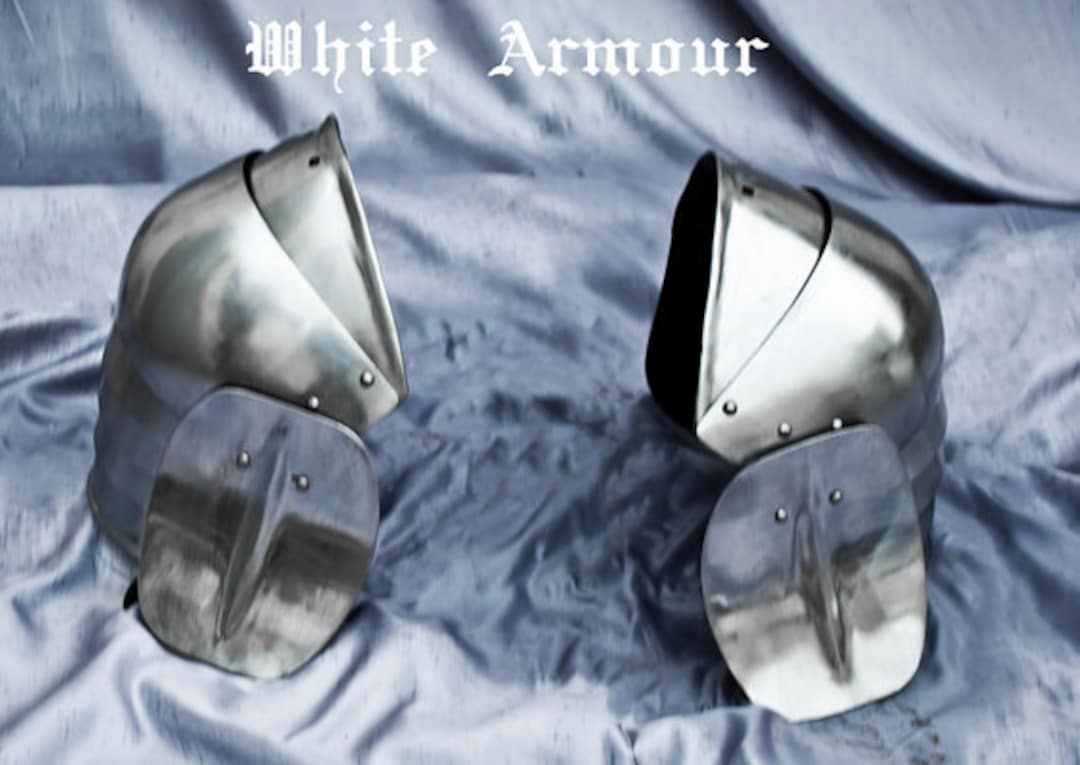 Pauldrons Basic Combat Armor With Small Besagews SCA LARP Armor ...