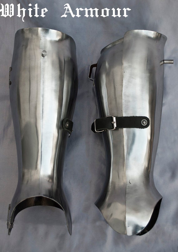 SCA combat full or closed greaves | Etsy