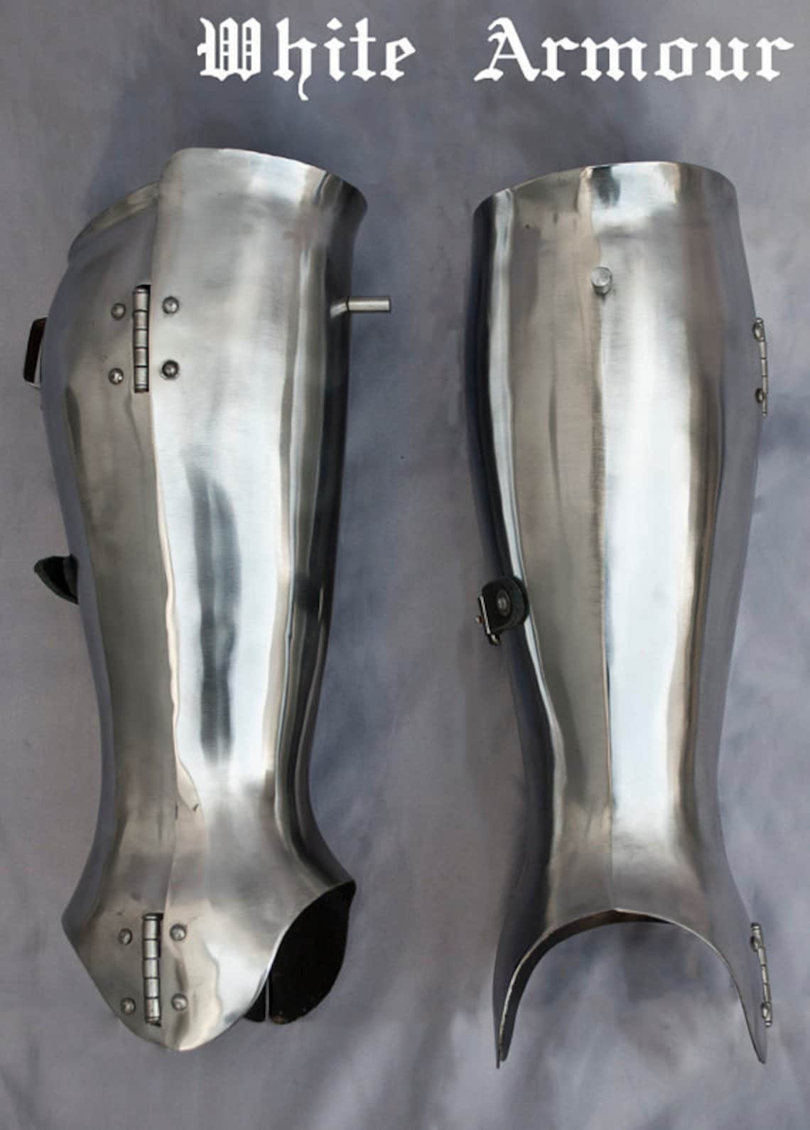 SCA combat full or closed greaves | Etsy