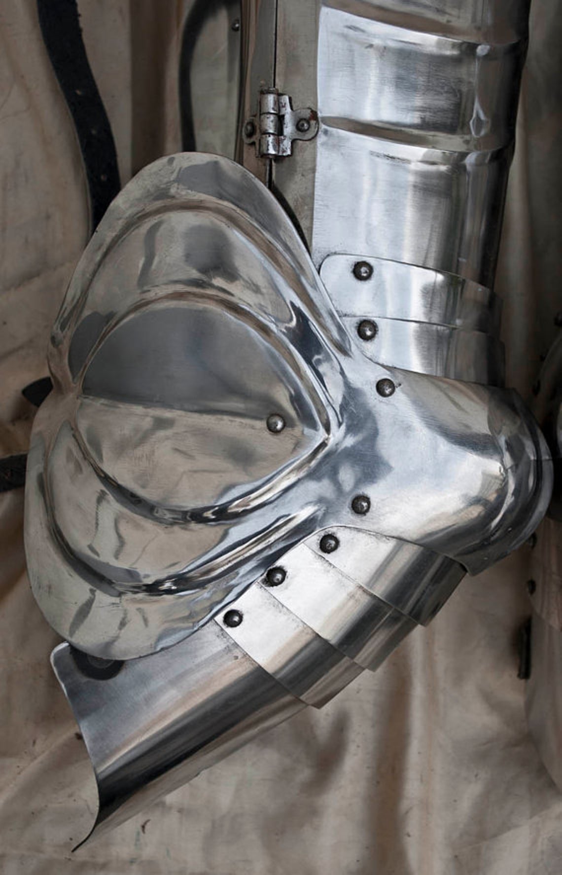 SCA Combat Leg Armor, Plate Legs, Cuisses With Poleyns - Etsy