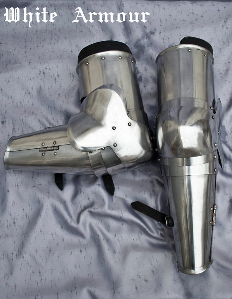 Arms SCA LARP Combat Armor Full Arms Plates With Couters (caps ...