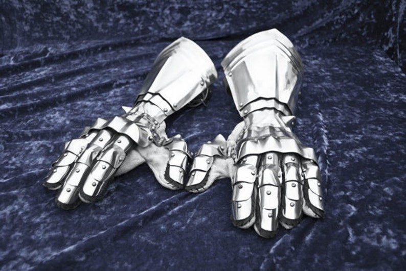 Combat Gauntlets Gothic Style SCA LARP gothic armor fantasy | Etsy