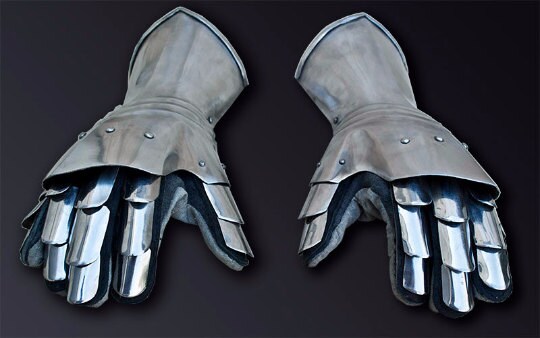 15th century Gauntlets Medieval armor | Etsy