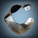 Combat Hussar Gorget SCA LARP Medieval Gorget Fantasy Gorget Steel ...