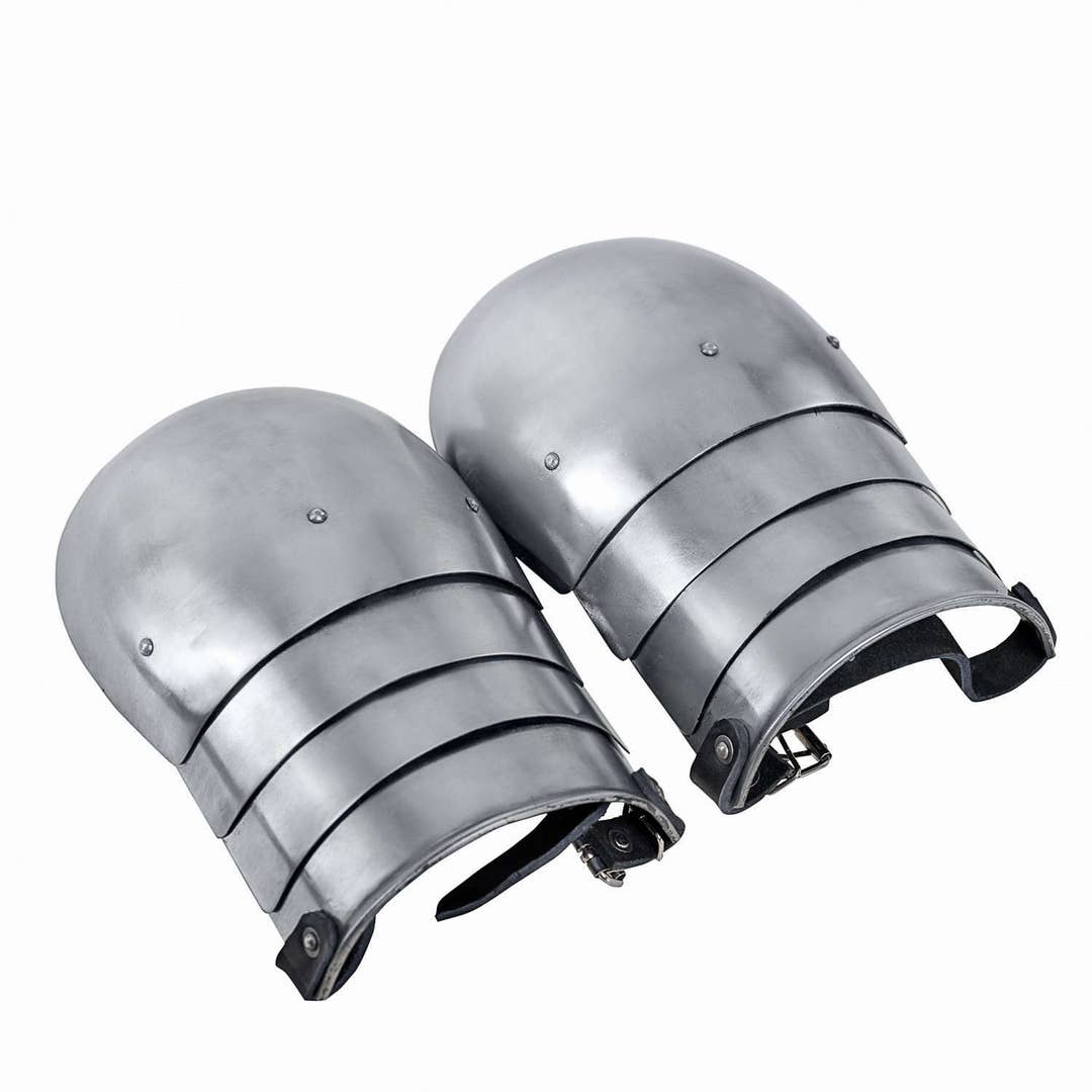 Simple Pauldrons SCA LARP Sca Pauldrons Larp Pauldrons Steel Pauldrons ...