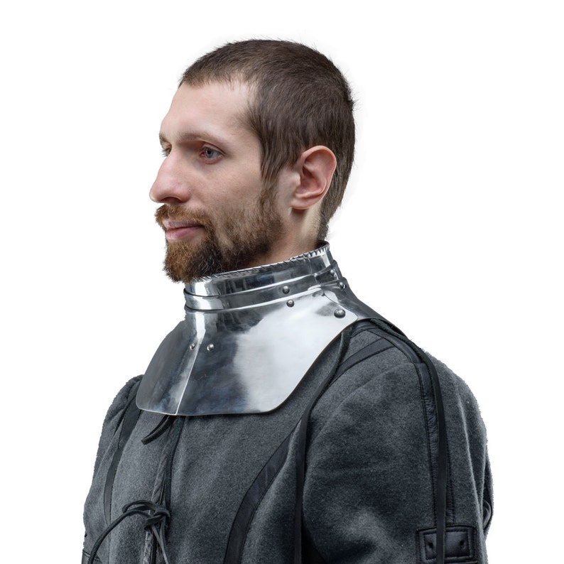 SCA articulated gorget 16th century | Etsy