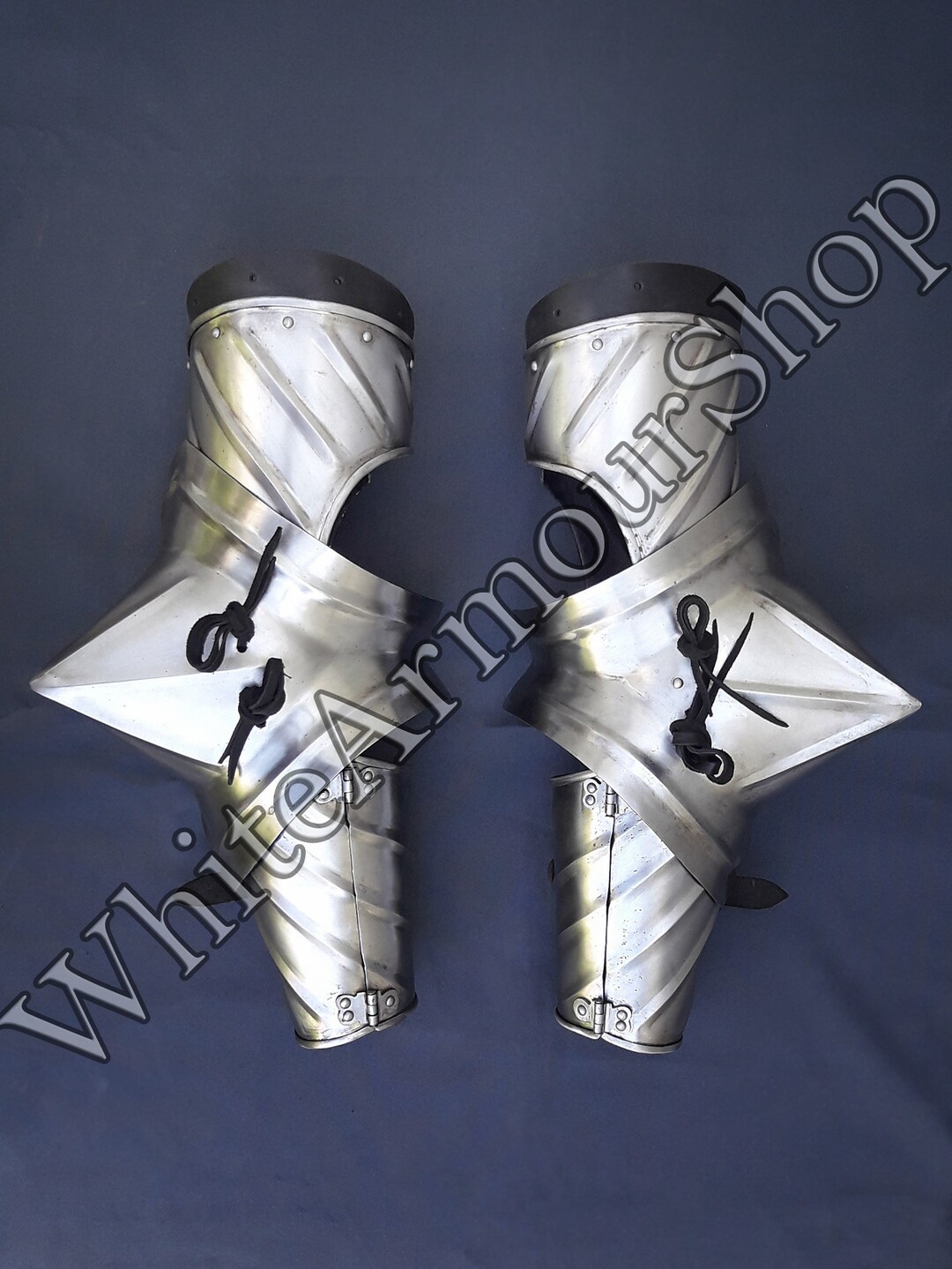 Plate Arms in English Style SCA LARP Buhurt Medieval Reenactment Arm ...