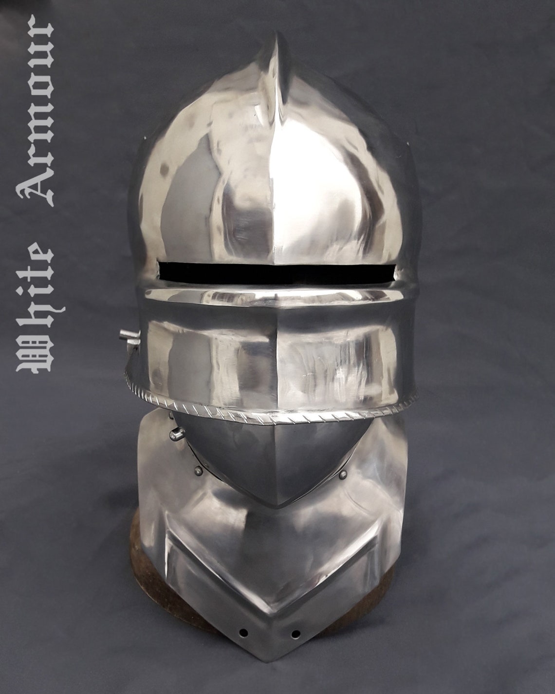 Classical Sallet With Bevor | Etsy