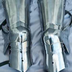 SCA Combat Leg Armor, Medieval Cuisses With Knees and Poleyns - Etsy