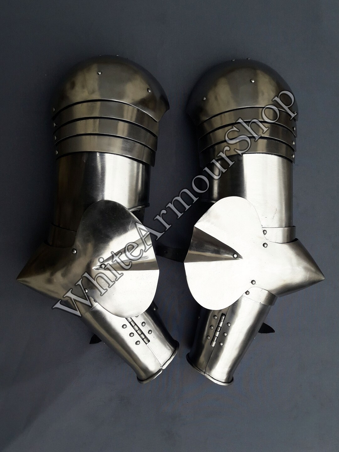 Plate Arms agincourt SCA LARP Buhurt Medieval Reenactment Arm Armor ...