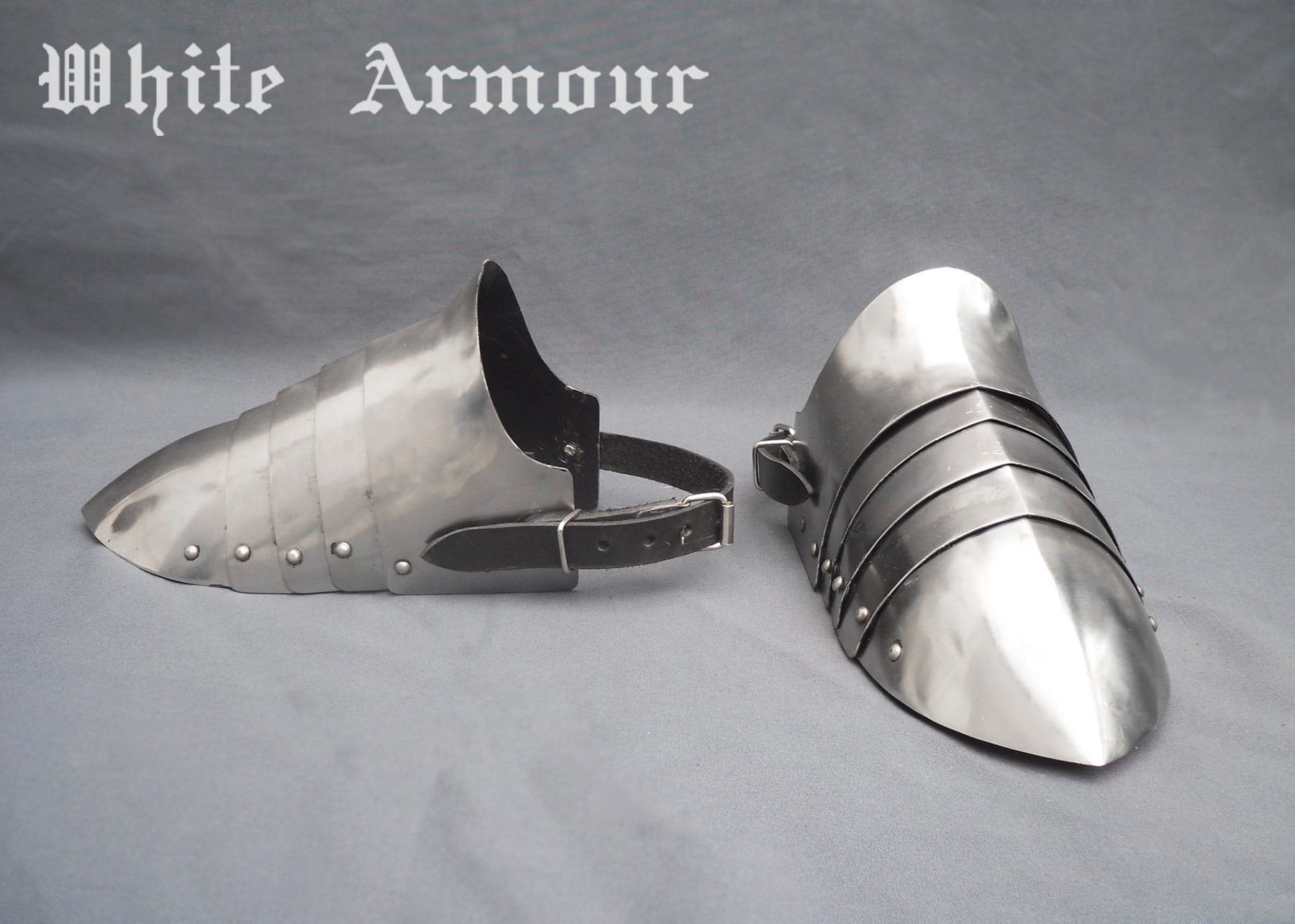 The simple sabatons SCA larp armor fantasy steel protection | Etsy