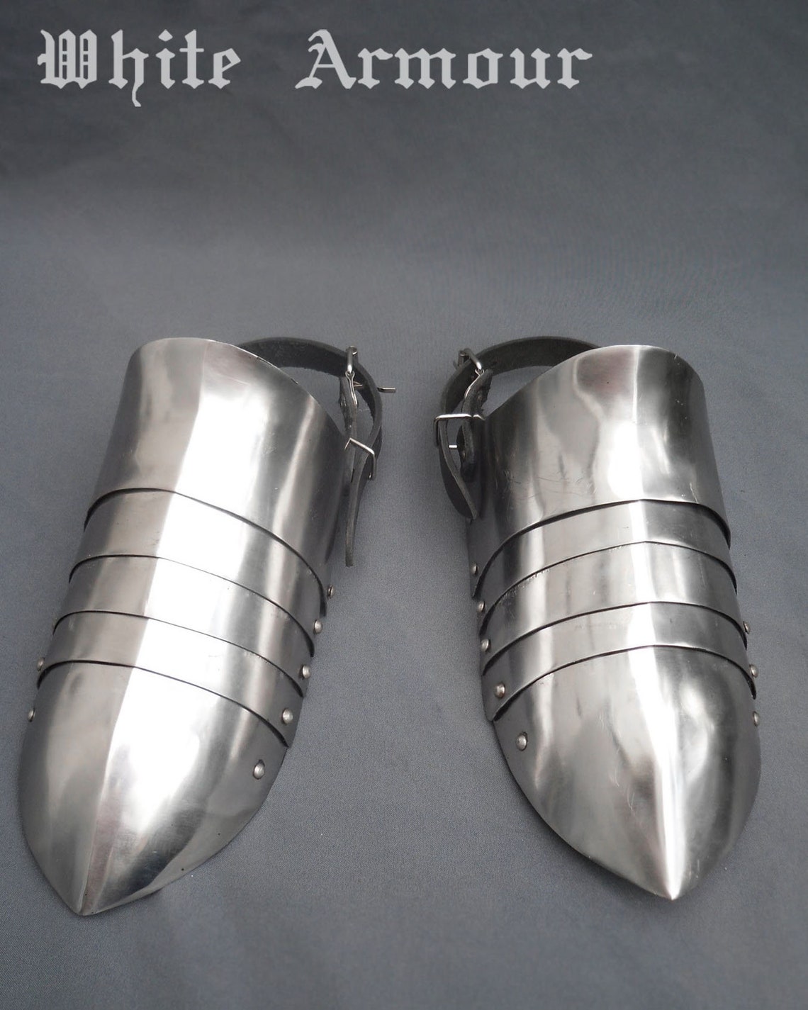 The simple sabatons SCA larp armor fantasy steel protection | Etsy