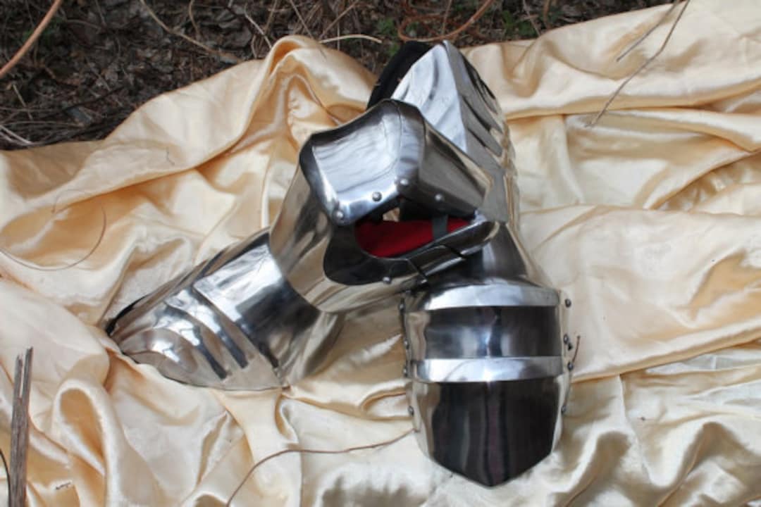 SCA Combat Mitten Gauntlets, Gothic (fluted) - Etsy