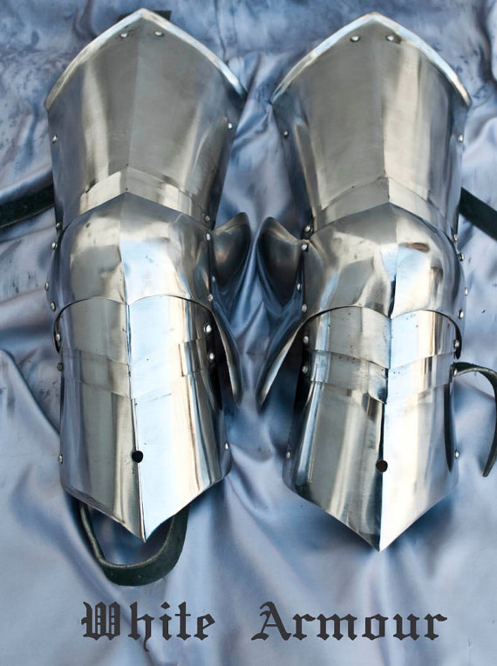 SCA Combat Leg Armor Medieval Cuisses With Knees and Poleyns | Etsy