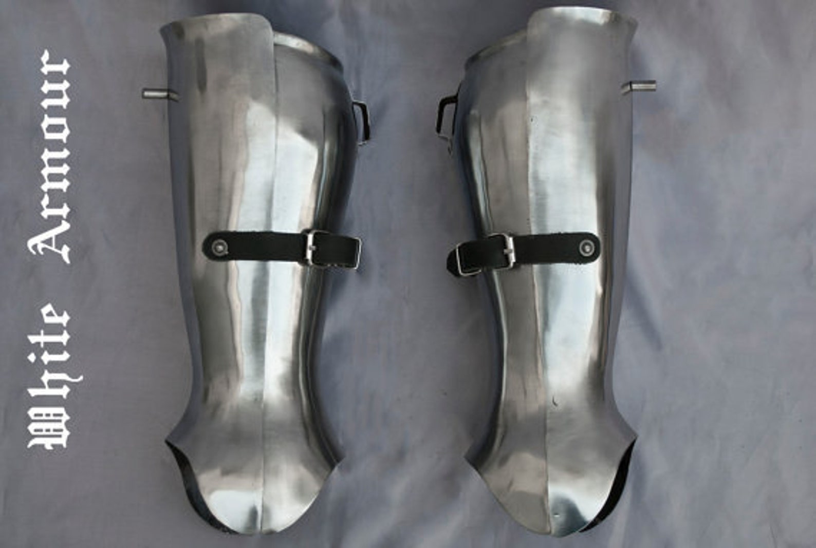 SCA Combat Full or "closed" Greaves - Etsy
