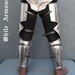 Leg Combat Armor Set , Plate Legs, Cuisses With Poleyns and Greaves SCA ...