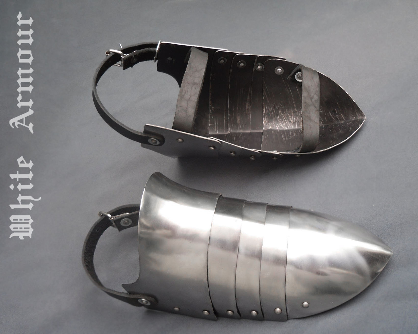 The simple sabatons SCA larp armor fantasy steel protection | Etsy