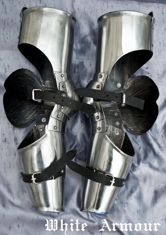 Arms SCA LARP Combat Armor Full Arms Plates With Couters (caps ...