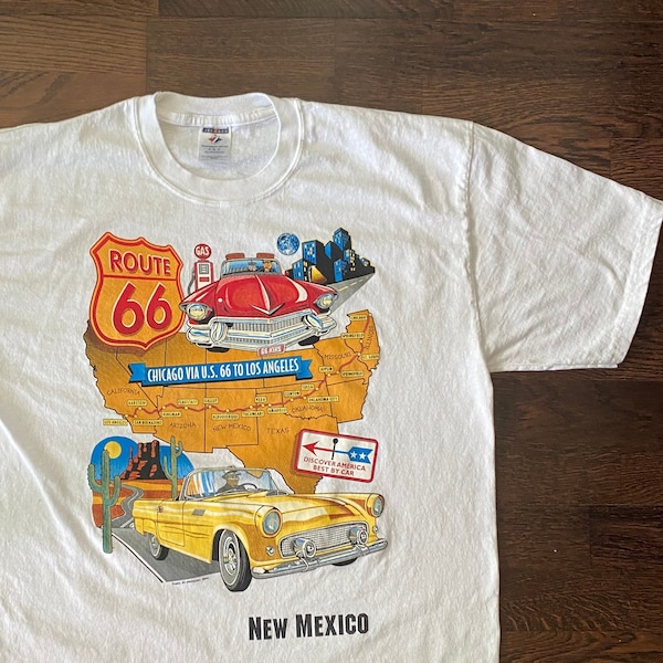 Route 66 T Shirt - Etsy