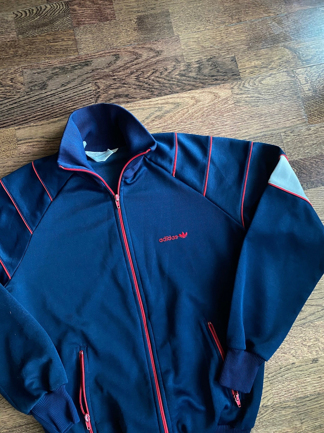 80s Adidas Track Jacket Vintage 1980s - Etsy